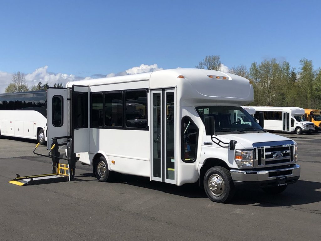 2014 Ford Starcraft Allstar 14 Passenger ADA Shuttle Bus - S46522 ...