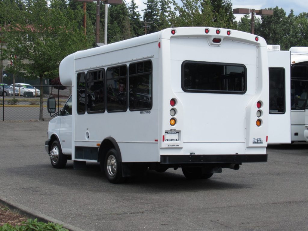 2008 Chevy Startrans 8 Passenger + 2 Wheelchair Shuttle Bus - S20508 ...