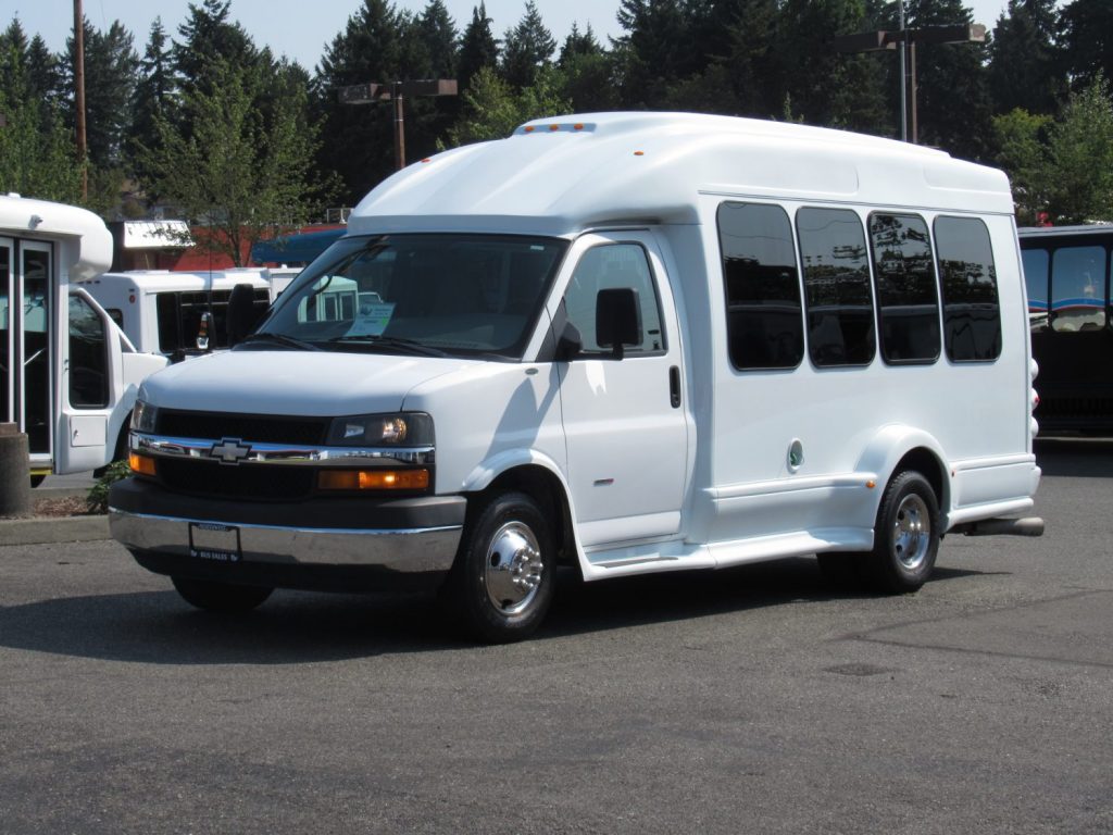 2009 Chevrolet Turtle Top 14 Passenger Shuttle Bus - S36642 | Northwest ...