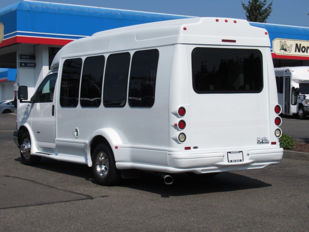 2009 Chevrolet Turtle Top 14 Passenger Shuttle Bus - S36642 | Northwest ...