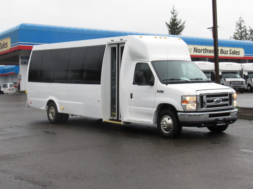 2012 Ford Federal S27 24 Passenger + Rear Luggage Shuttle Bus - S96221 ...