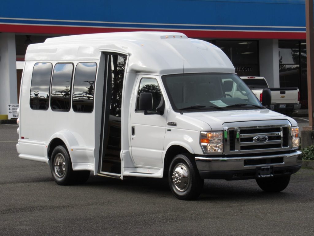 2015 Ford Turtle Top 13 Passenger Shuttle Bus - S28047 | Northwest Bus ...