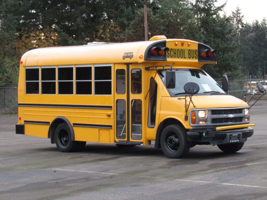 2002 Chevrolet Mid Bus 24 Passenger School Bus - B44521 | Northwest Bus ...