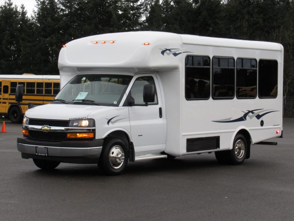 2020 Chevrolet Allstar 14 Passenger + Rear Luggage Shuttle Bus - S14081 ...