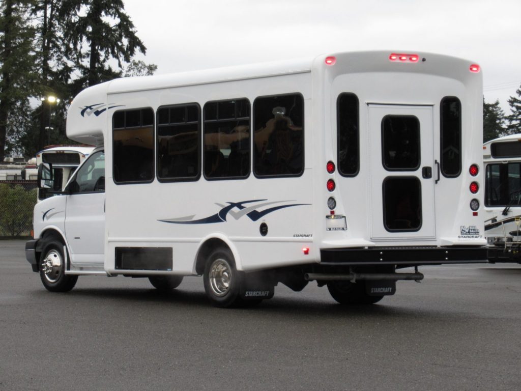 2020 Chevrolet Allstar 14 Passenger + Rear Luggage Shuttle Bus - S14081 ...