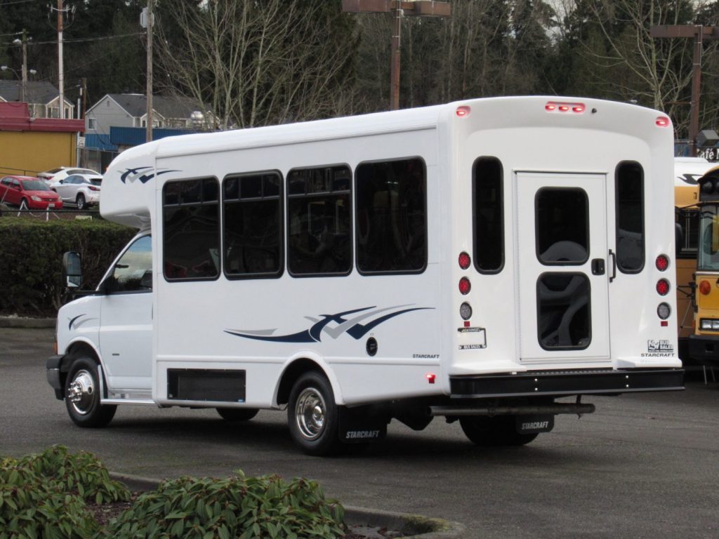 2020 Chevrolet Allstar 14 Passenger + Rear Luggage Shuttle Bus - S13989 ...