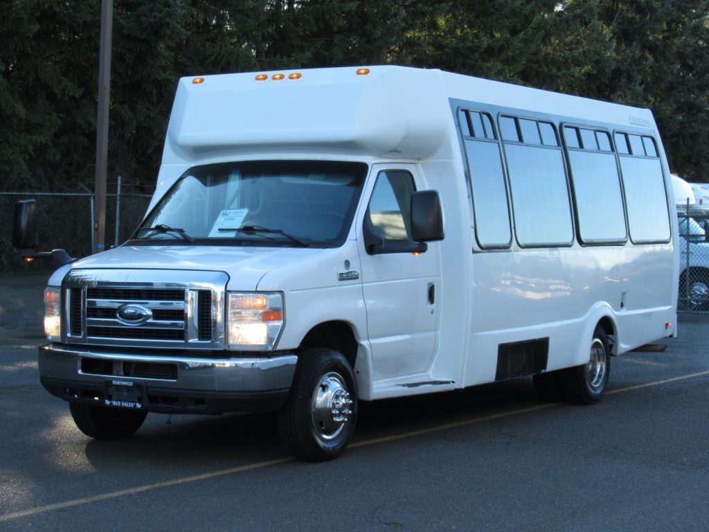 2010 Ford Federal 12 Passenger + 2 Wheelchair Shuttle Bus - S52909 ...