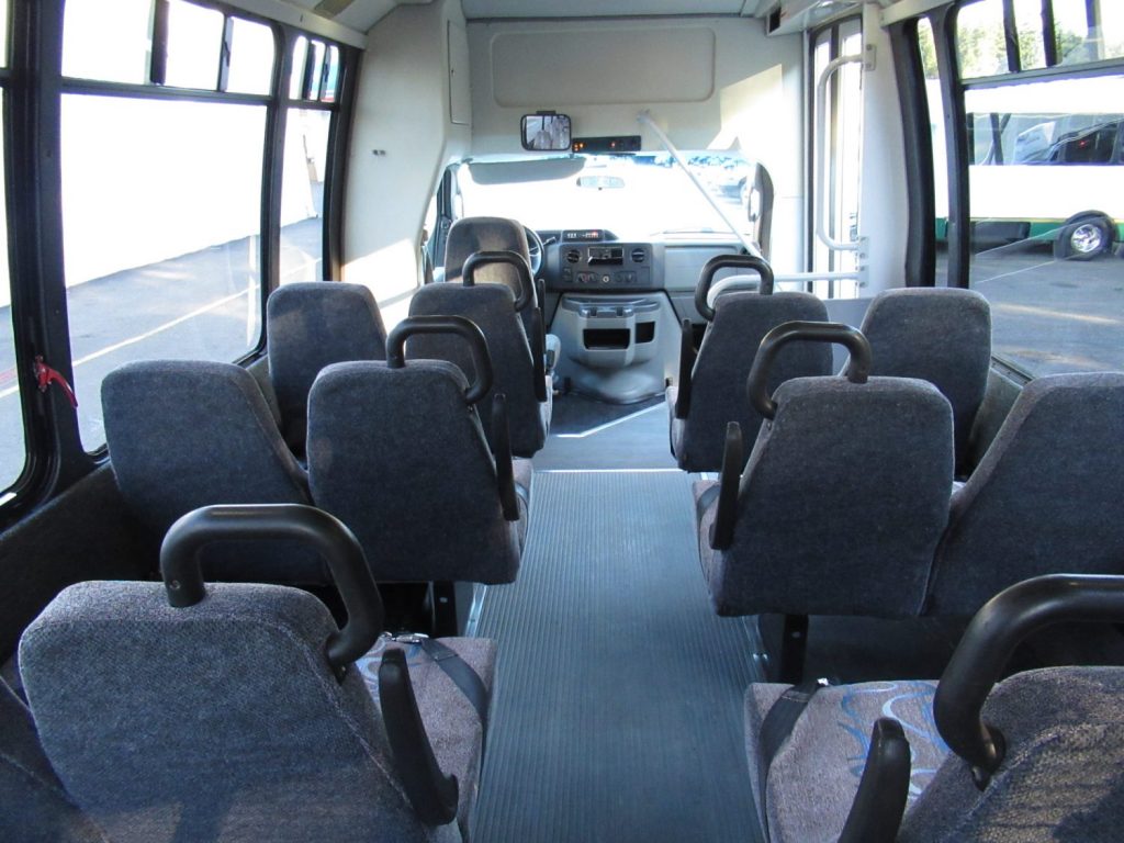 2010 Ford Federal 12 Passenger + 2 Wheelchair Shuttle Bus - S52909 ...