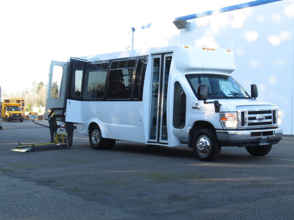 2010 Ford Federal 12 Passenger + 2 Wheelchair Shuttle Bus - S52909 ...