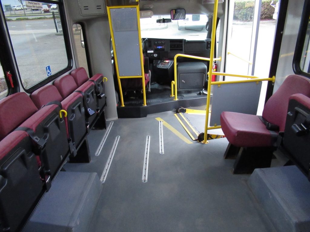 2008 Chevy Arboc Sprit of Freedom 14 Passenger ADA Shuttle Bus – S17636 ...