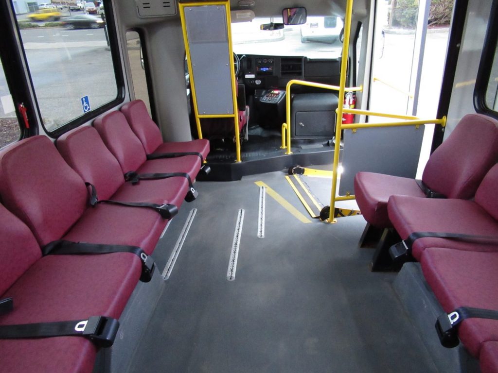 2008 Chevy Arboc Sprit of Freedom 14 Passenger ADA Shuttle Bus – S17636 ...