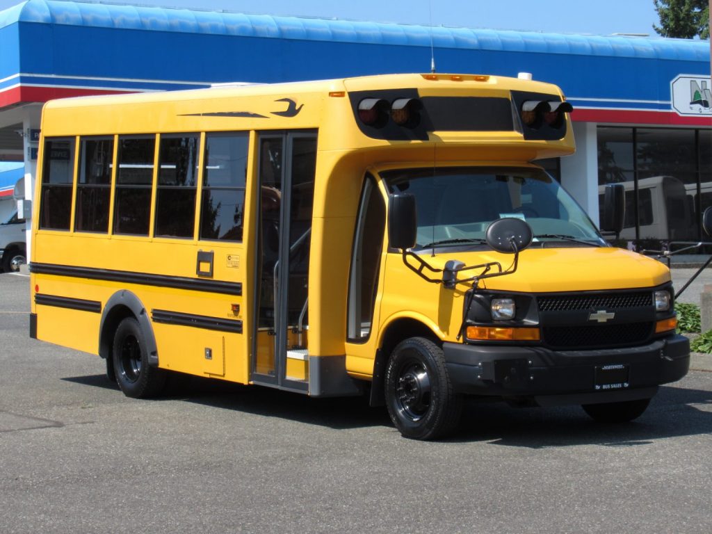 2013 Chevrolet Bluebird Microbird Girardin 30 Passenger Type-A School ...