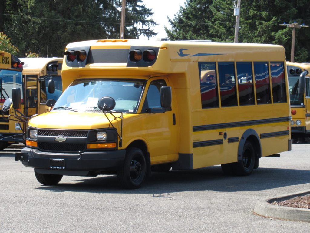 2013 Chevrolet Bluebird Microbird Girardin 30 Passenger Type-A School ...