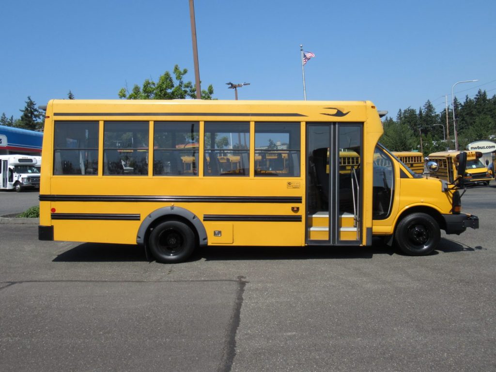 2013 Chevrolet Bluebird Microbird Girardin 20 Passenger Type-A School ...