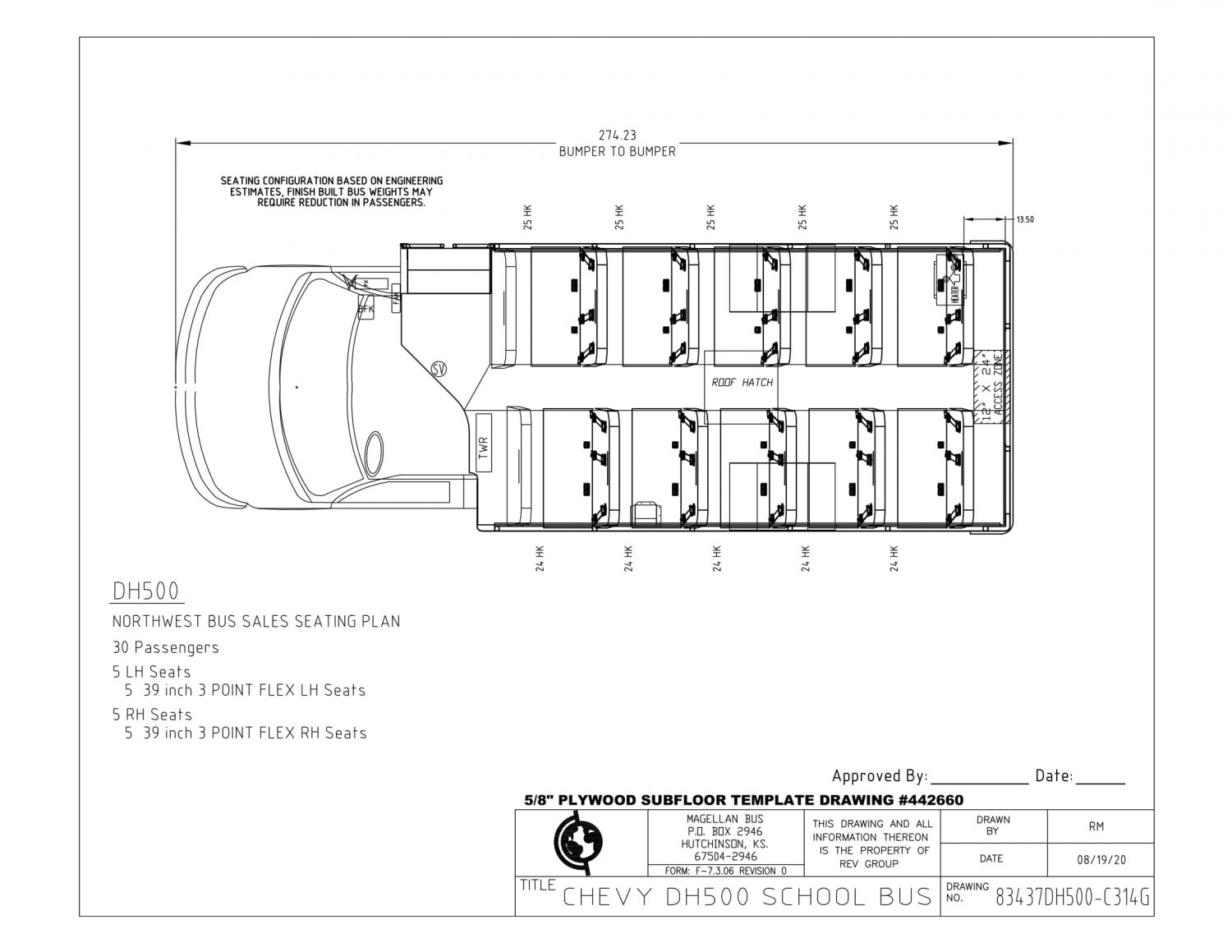 Magellan Buses from Collins Bus | Northwest Bus Sales, Inc