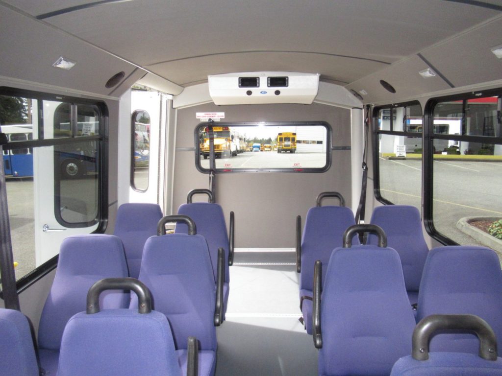 2014 Ford Champion Challenger 12 Passenger + 2 Wheelchair Shuttle Bus ...