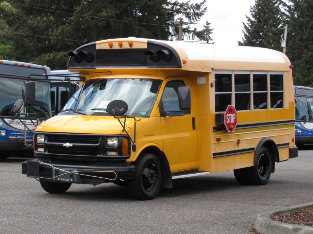 2002 Chevrolet Mid Bus Type-A 21 Passenger School Bus - B43439 ...