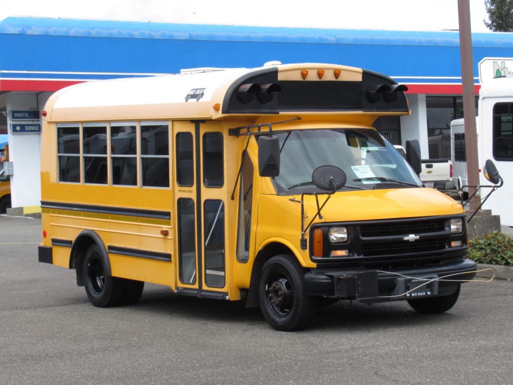 2002 Chevrolet Mid Bus Type-A 21 Passenger School Bus - B43439 ...