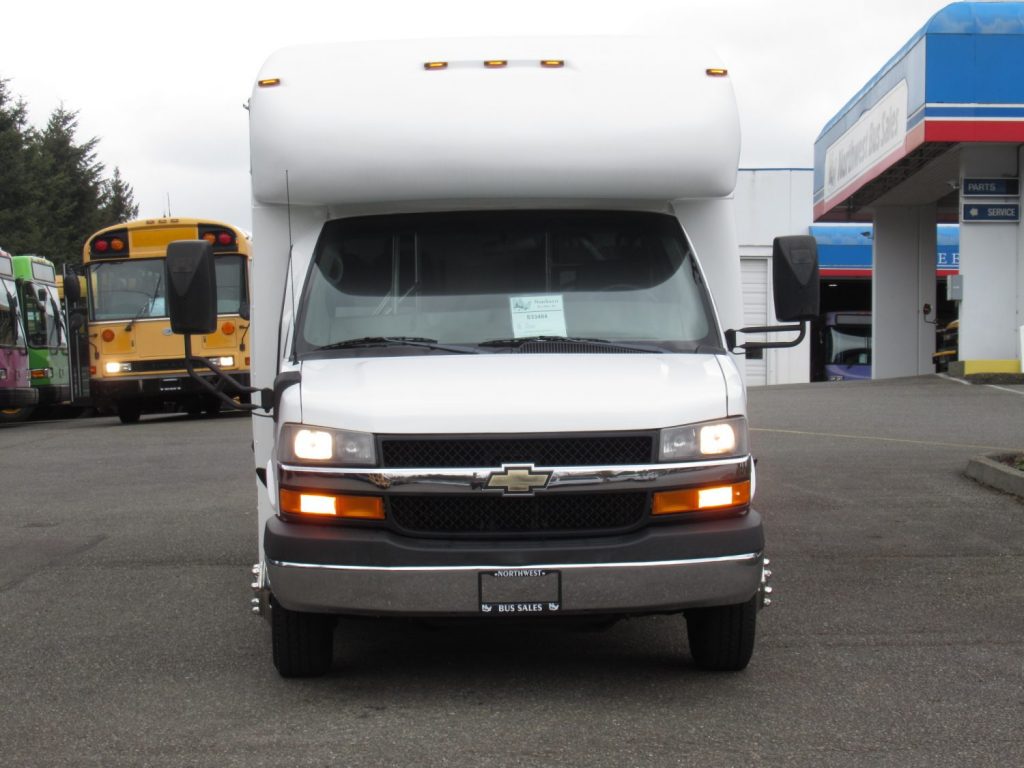 2009 Chevrolet StarTrans 14 Passenger + Rear Luggage Shuttle Bus ...