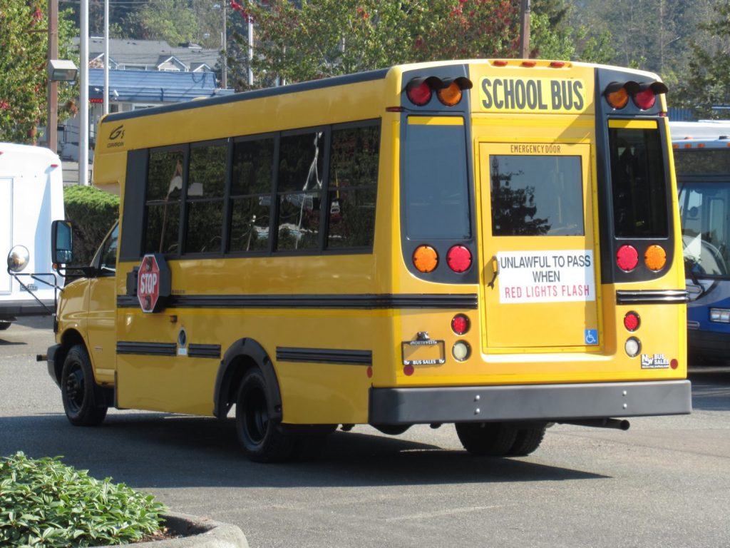2006 Chevrolet Girardin 12 Passenger + 1 Wheelchair Type-A School Bus ...