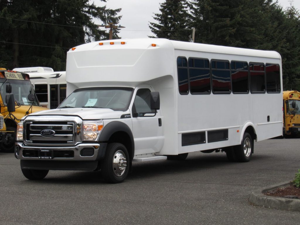 2012 Ford F-550 Glaval Entourage 32 Passenger Shuttle Bus - S62402 | Northwest Bus Sales, Inc