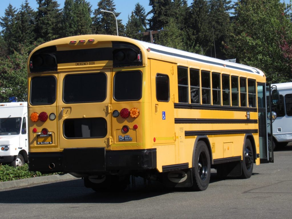 2009 Blue Bird All American 18 Passenger + 2 Wheelchair Short School ...