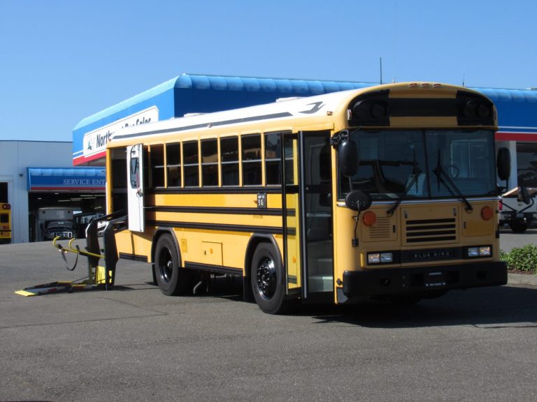 2009 Blue Bird All American 18 Passenger + 2 Wheelchair Short School ...