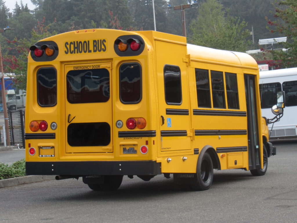 2012 Chevrolet Starcraft Quest 6 Passenger + 1 Wheelchair School Bus ...