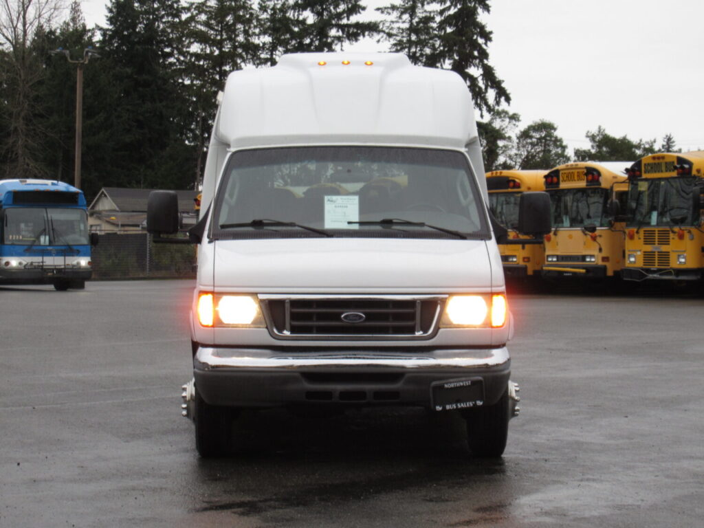 2006 Ford E-350 Turtle Top Van Terra 13 Passenger Shuttle Bus - S24248 ...