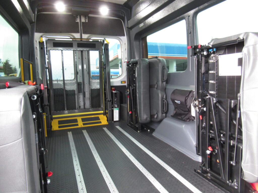 2022 Ford Transit TCI Mobility 8 Passenger ADA Van - S58290 | Northwest ...