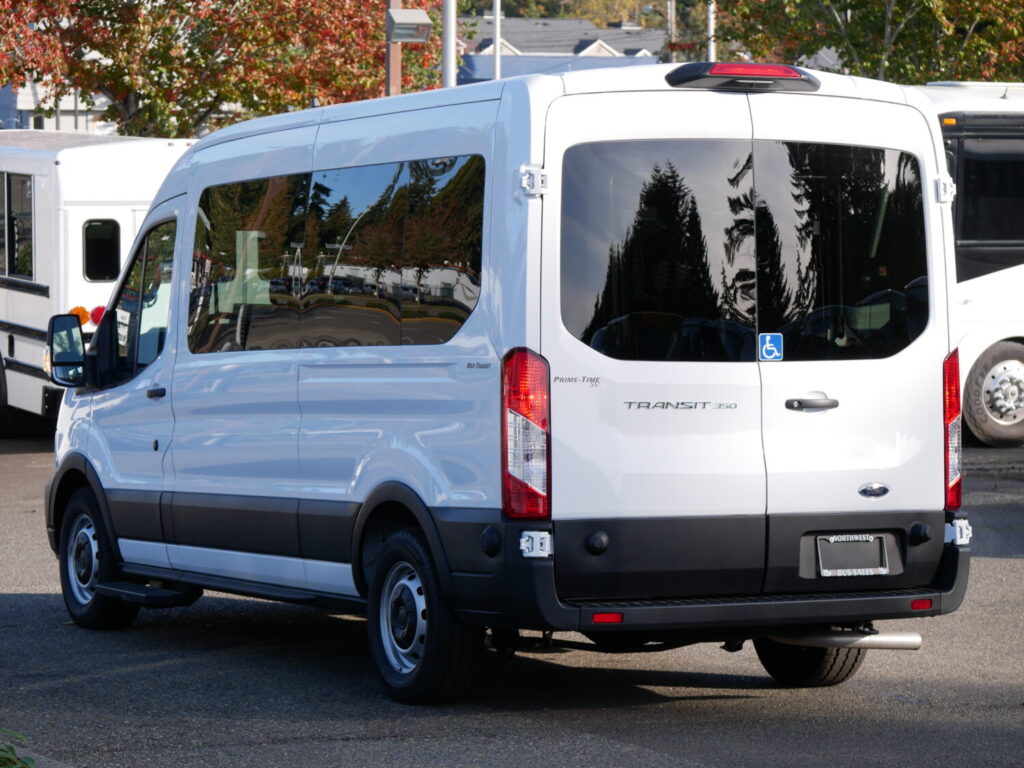 2024 Ford Transit AWD Prime Time Med-Transit 9 Passenger ADA Van ...