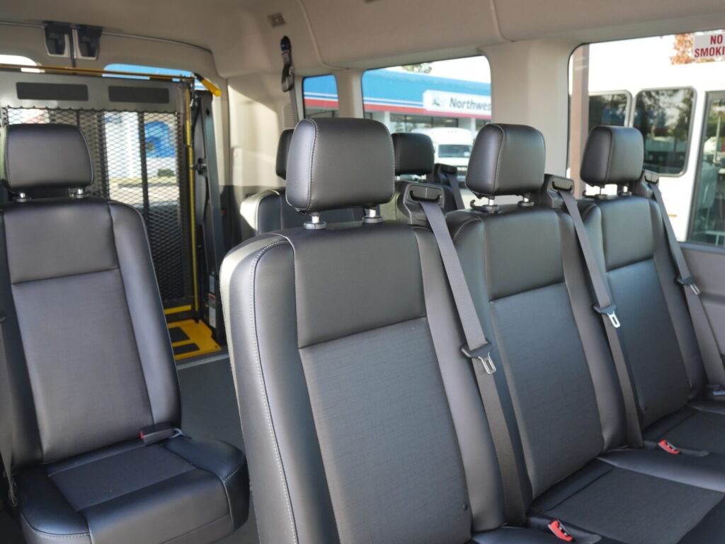 2024 Ford Transit AWD Prime Time Med-Transit 9 Passenger ADA Van ...