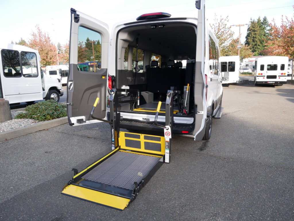 2024 Ford Transit AWD Prime Time Med-Transit 9 Passenger ADA Van ...