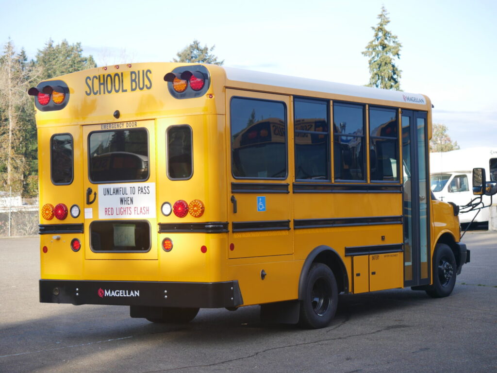 2024 Chevrolet Magellan 18 Passenger + 1 Wheelchair ADA School Bus ...