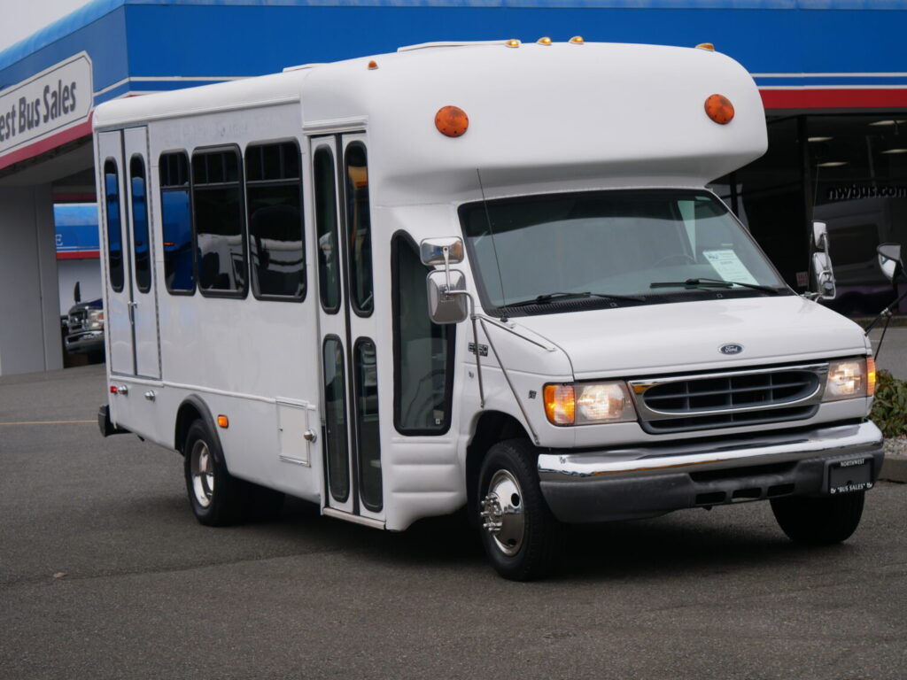 1999 Ford Starcraft Allstar 12 Passenger & 2 Wheelchair ADA Shuttle Bus ...