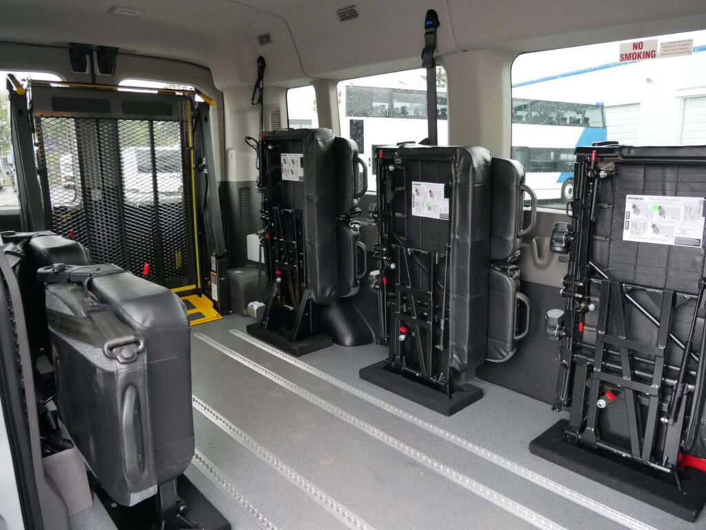 New 2025 Ford Transit Prime-Time 9 Passenger ADA Van - S02221 ...