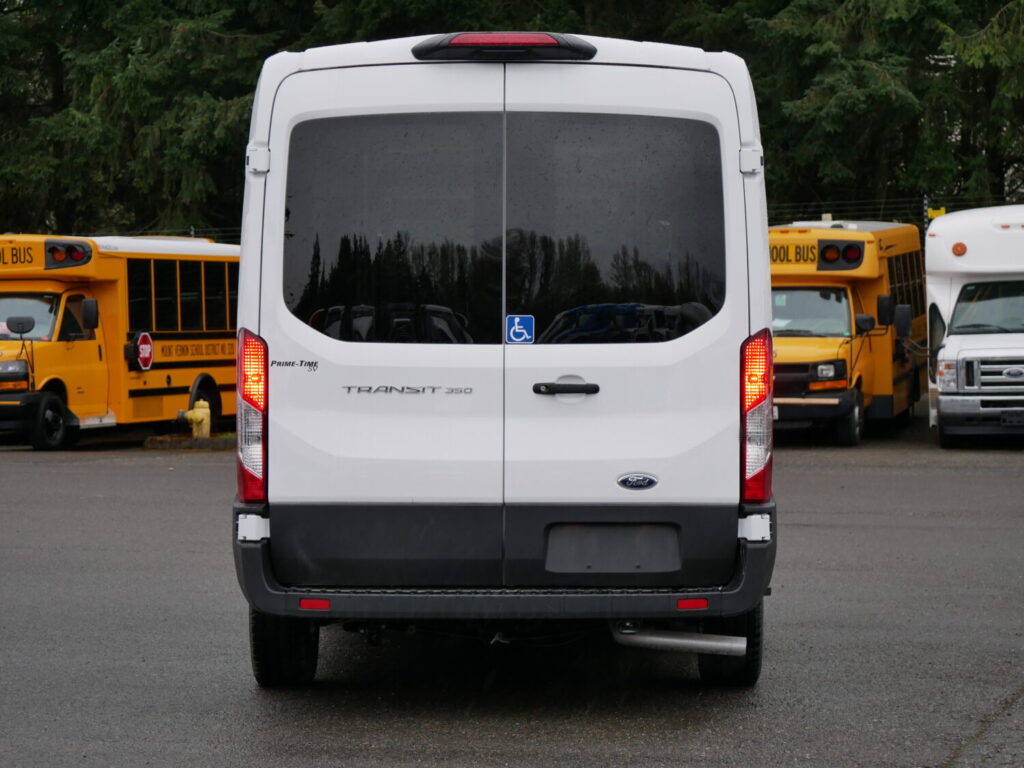 New 2025 Ford Transit Prime-Time 9 Passenger ADA Van - S74011 ...