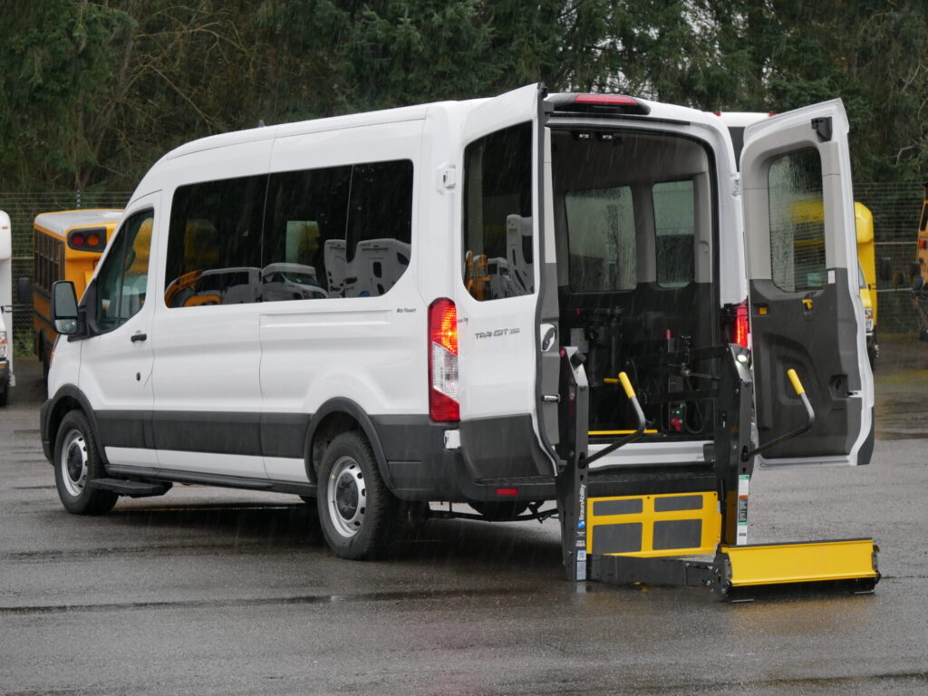 New 2025 Ford Transit Prime-Time 9 Passenger ADA Van - S02221 ...
