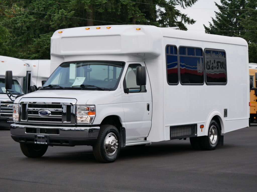 2019 Ford Glaval 14 Passenger + Rear Luggage Shuttle Bus - S14290 ...