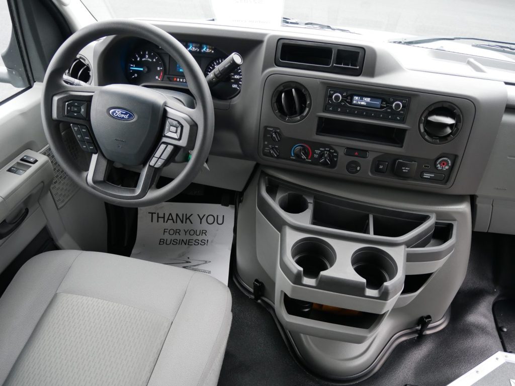 New 2026 Ford Turtle Top Terra Transit 14 Rear Luggage Shuttle Bus ...
