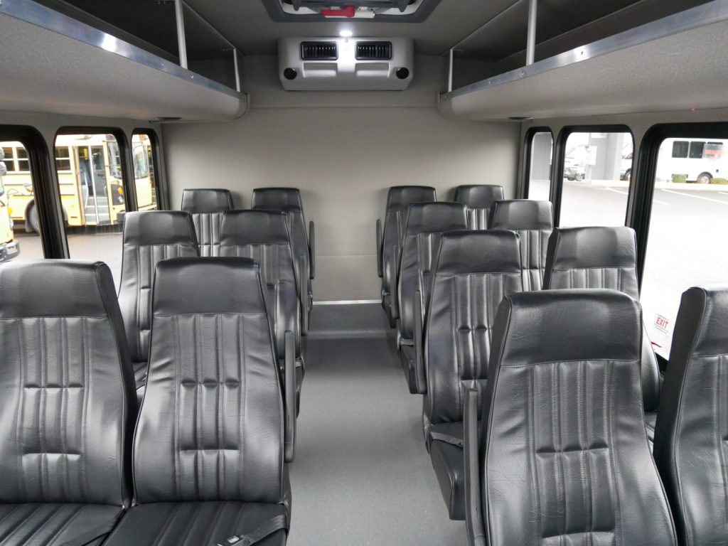 New 2026 Ford Turtle Top Terra Transit 14 Rear Luggage Shuttle Bus ...