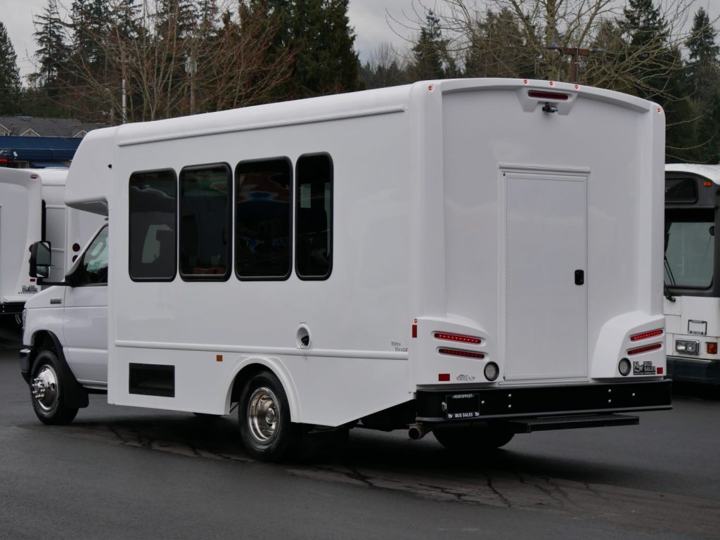 New 2026 Ford Turtle Top Terra Transit 14 Rear Luggage Shuttle Bus ...