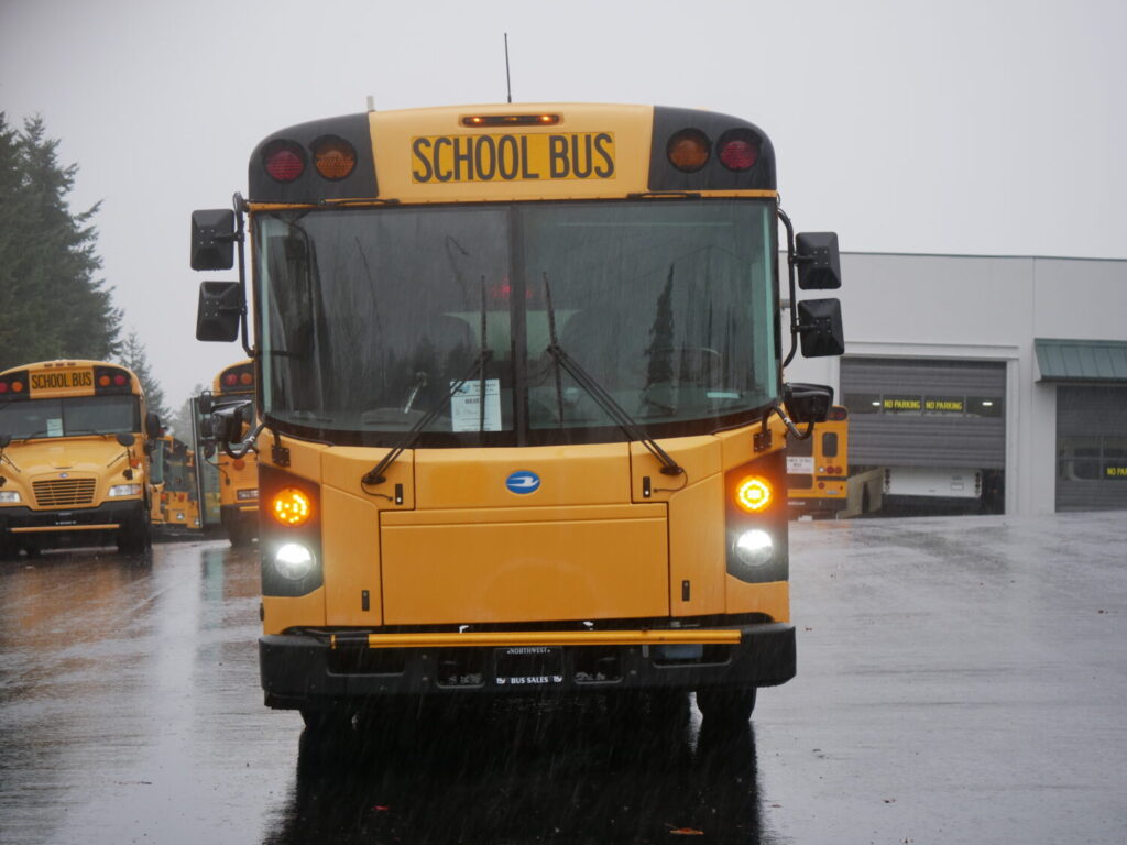 2012 Blue Bus Sold in Tucson, AZ | Northwest Bus Sales